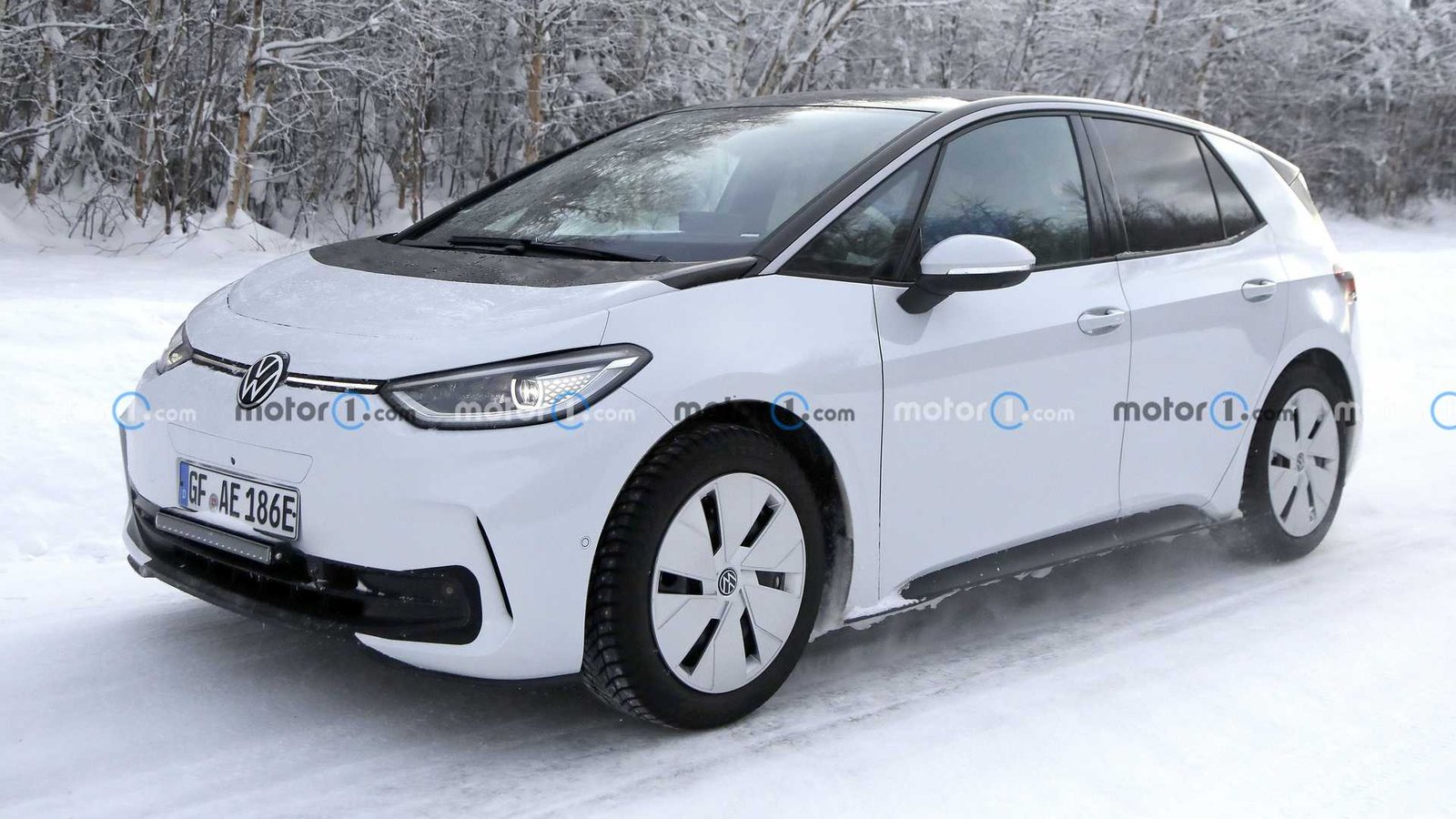 Facelifted 2023 Volkswagen ID.3 Reveals Optional Matrix LED Headlights